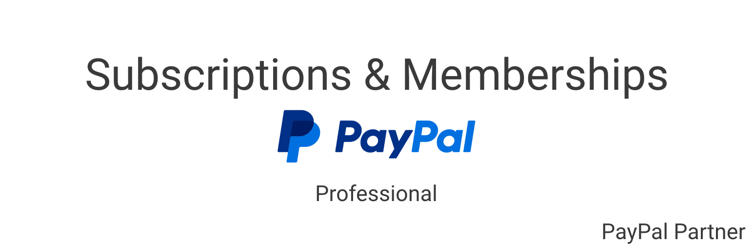 Easy PayPal Subscriptions & Memberships Pro - WPPlugin LLC